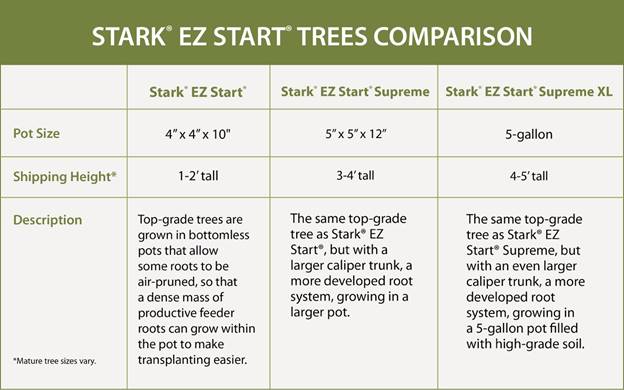An EZ Start® to Growing Trees - Stark Bro's