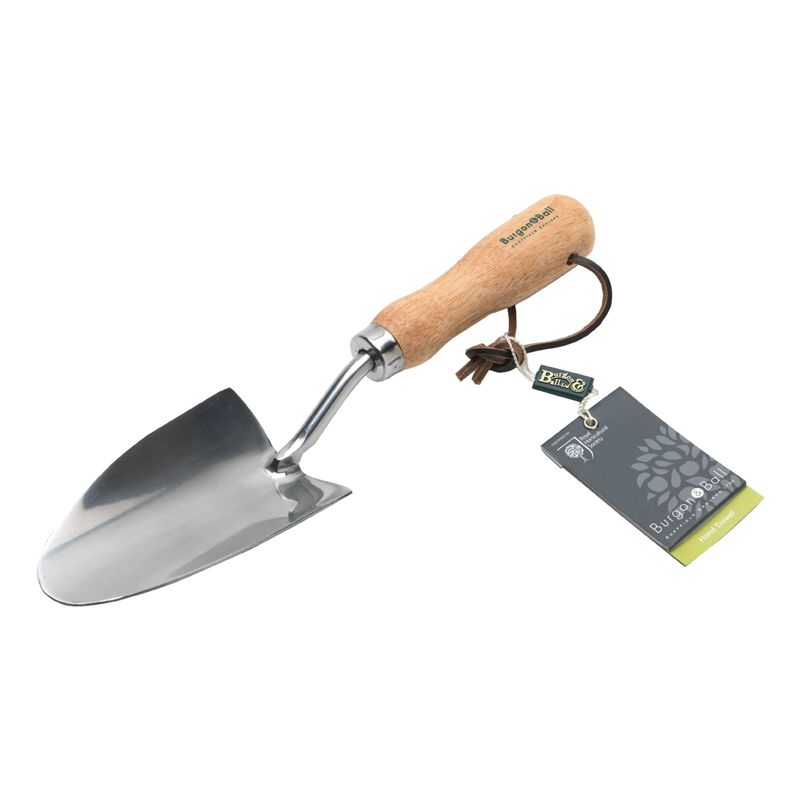 Burgon & Ball Stainless Steel Hand Trowel - Stark Bro’s